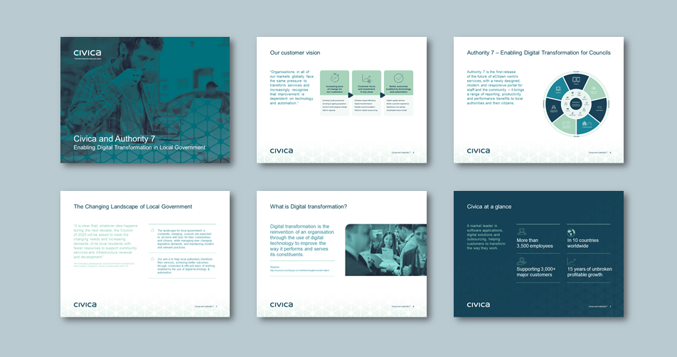 InDesign To PowerPoint Presentation Template For Software Applications 