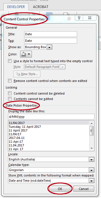How To Change The Date Format In Word