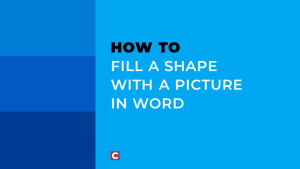 How to fill a shape with a picture in Word