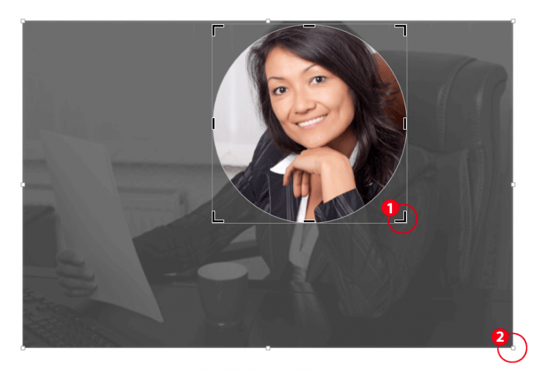 How to fill a shape with a picture in Word